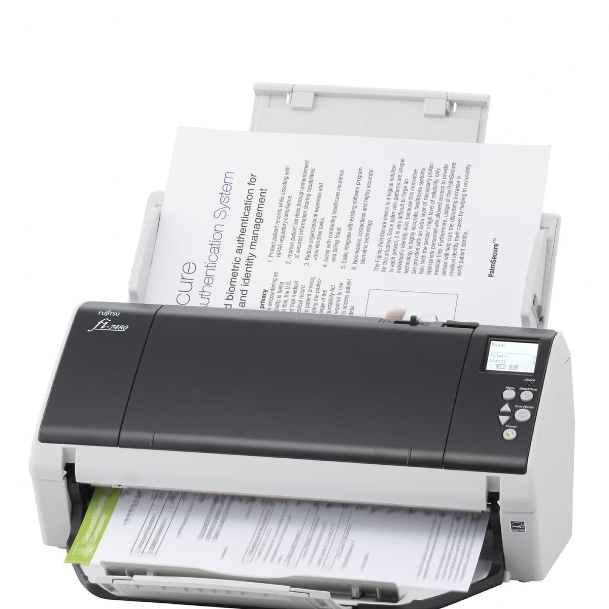 Fujitsu Fi-7480 High Speed Scanner 80ppm A3 Colour Sheet Fed Duplex ...