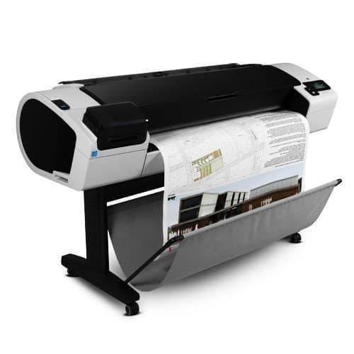 HP DesignJet T1300 A0 44" ePrint Dual Roll Wide Format Printer Plotter ...