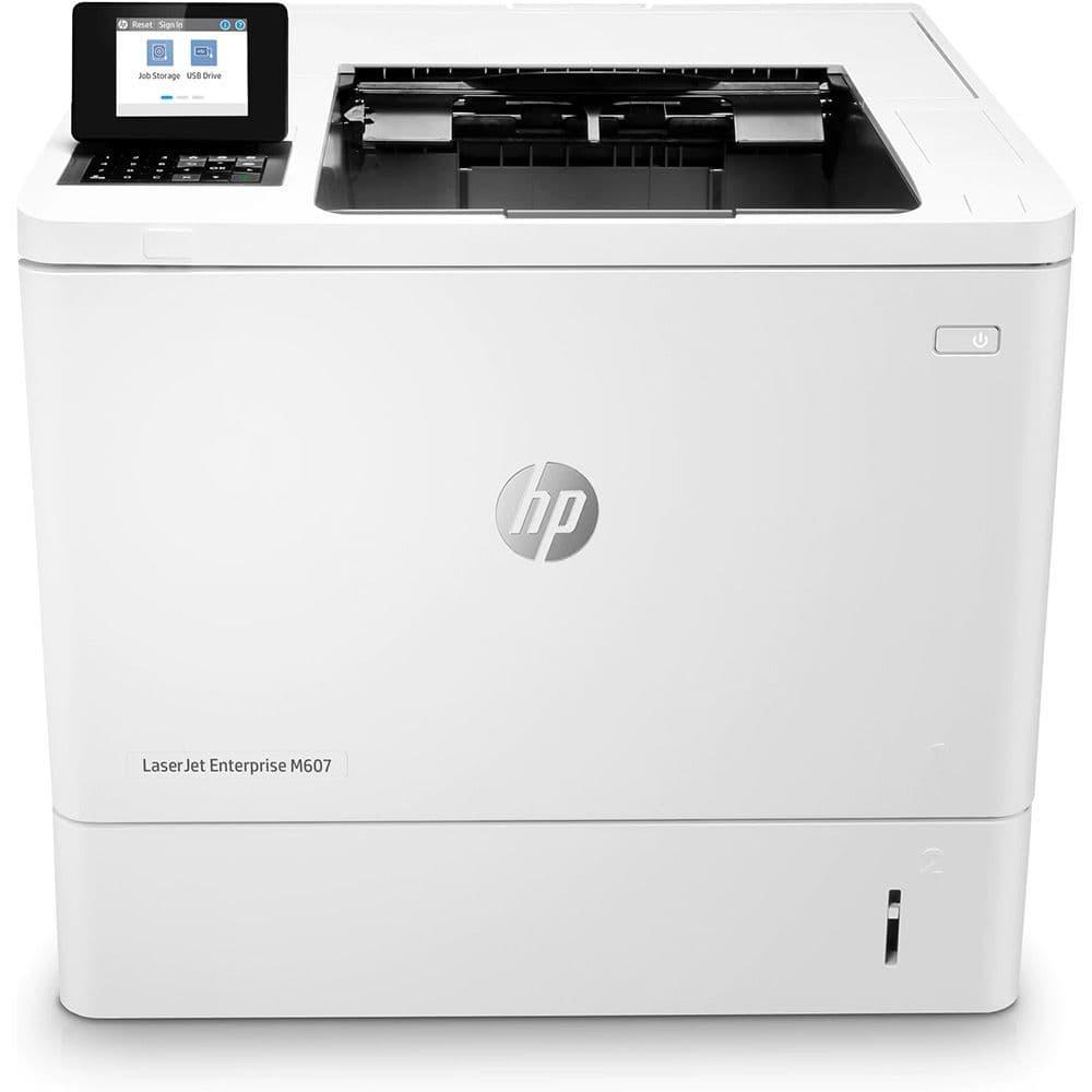 HP LaserJet Enterprise M607N A4 Network Workgroup Mono Laser Printer ...