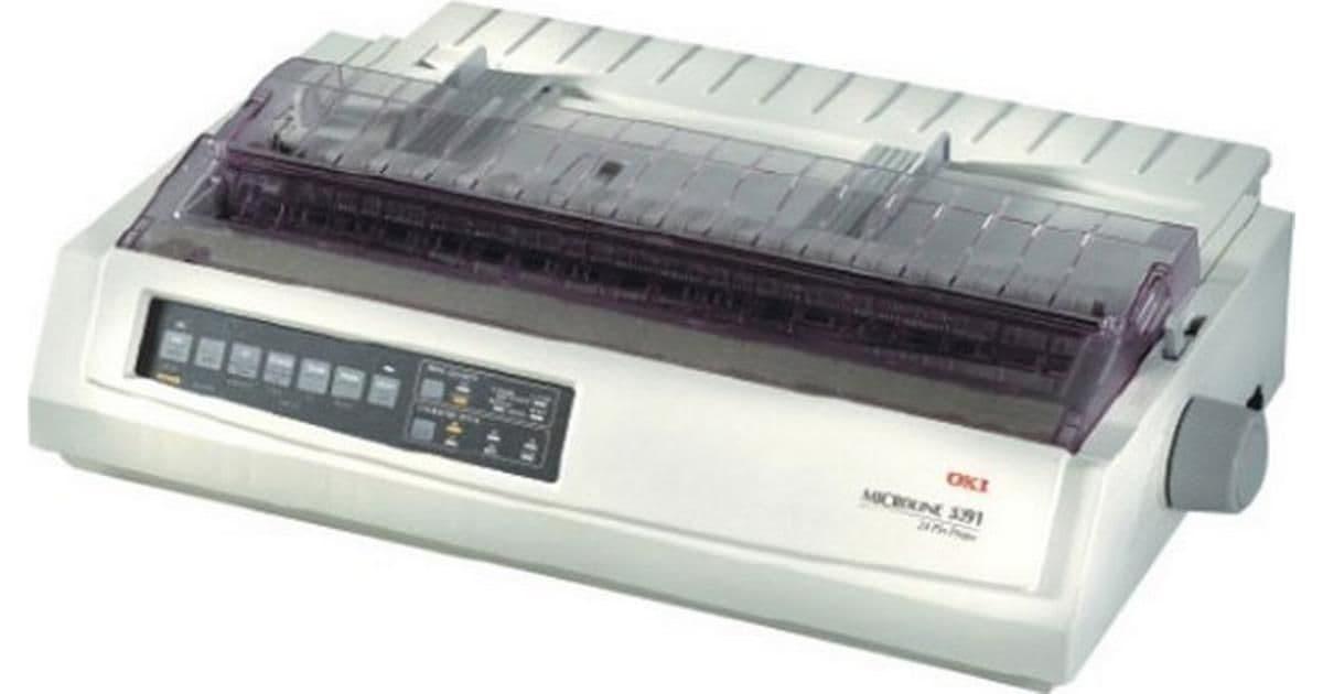 Oki Microline ML3391 24-Pin Wide Carriage Dot Matrix Printer - USB / P ...