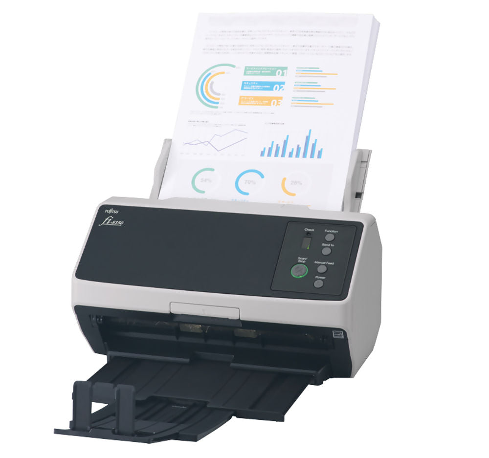 Fujitsu Fi-8150 High Speed A4 Colour Sheet Fed Duplex Scanner - USB ...