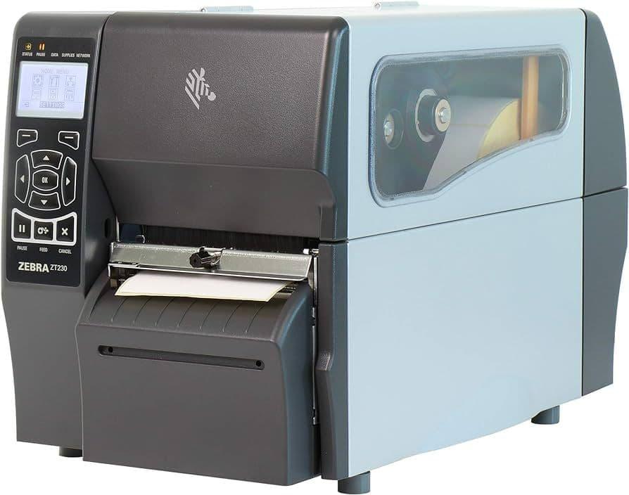 Zebra ZT230 4" 300DPI Direct Thermal Industrial Label Printer - LAN/US ...