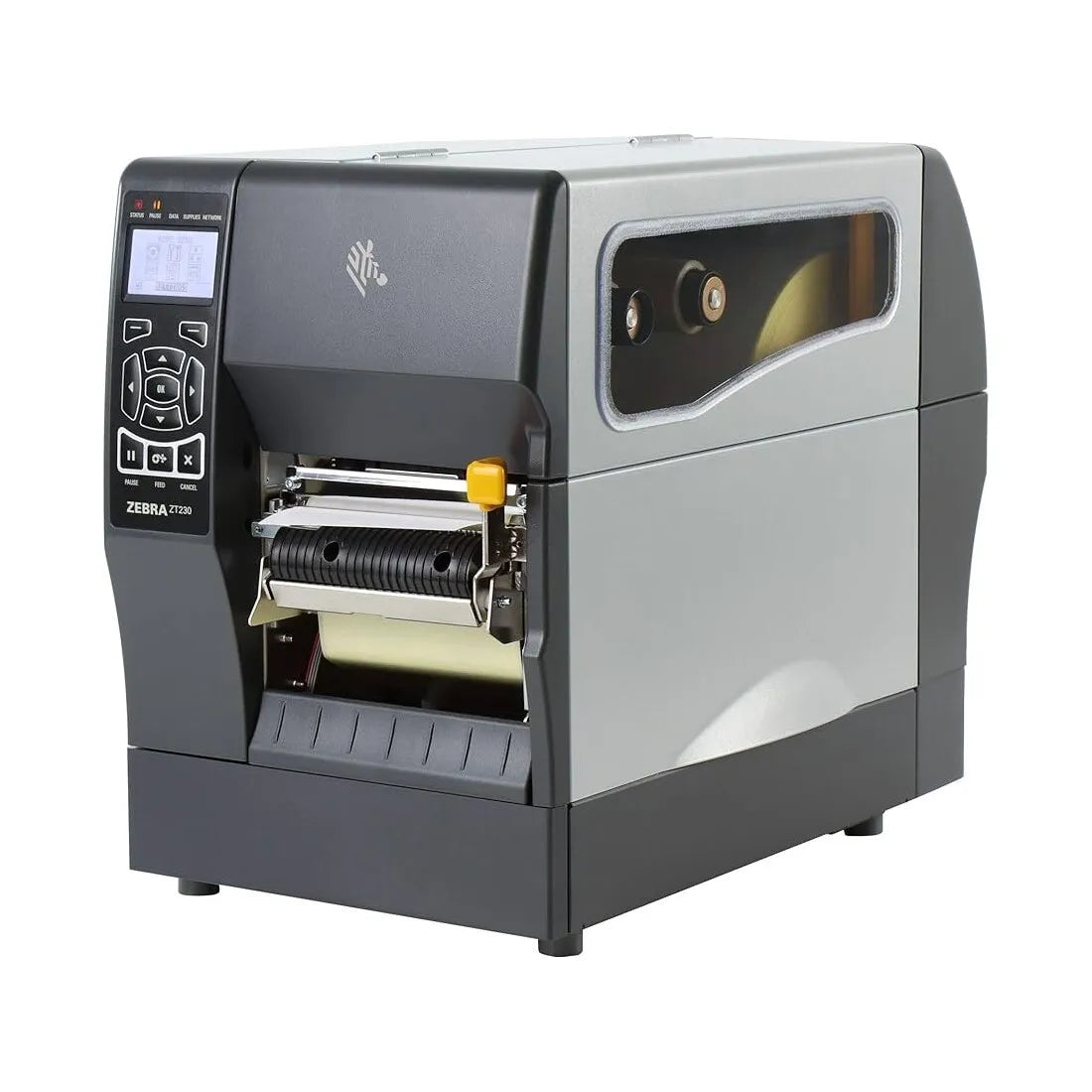 Zebra ZT230 203DPI D/T & T/T Industrial Label Printer - LAN/USB/Serial ...