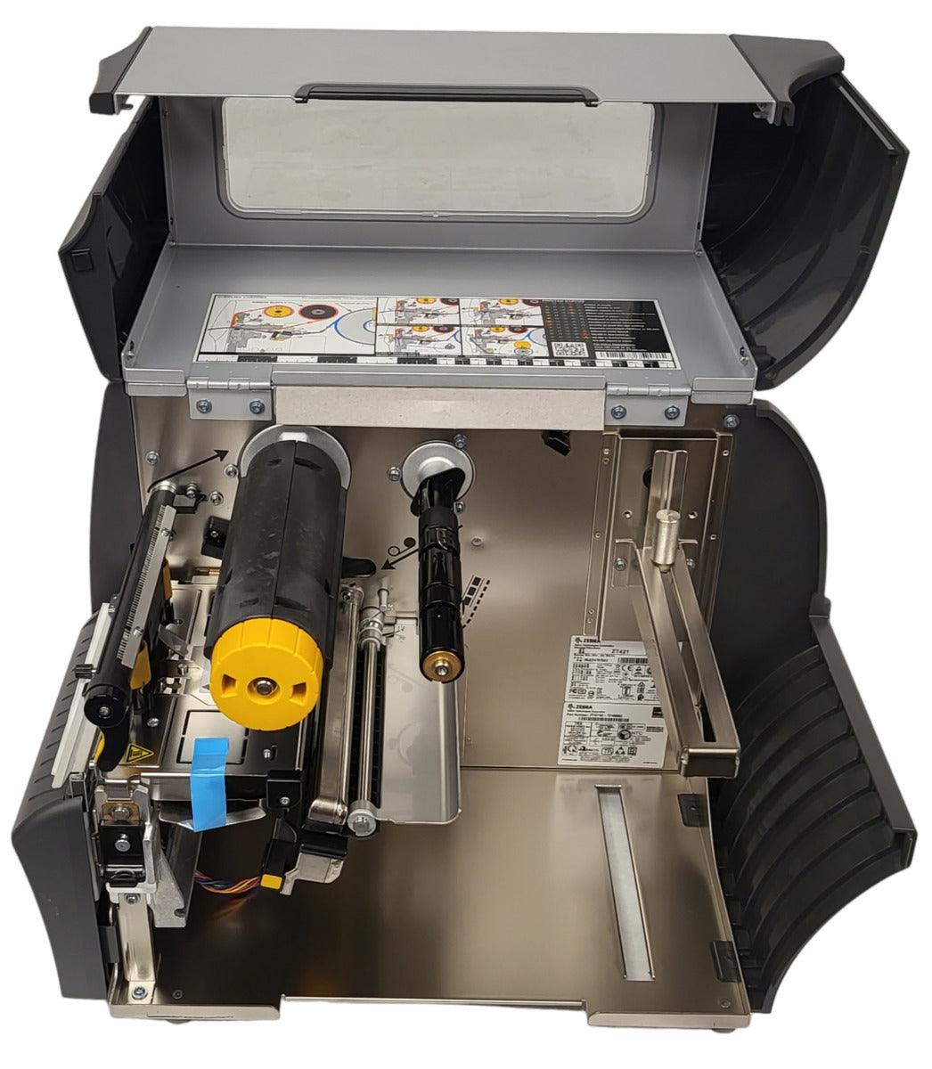 Zebra ZT421 6" 203DPI D/T & T/T Industrial Label Printer - LAN / USB ...